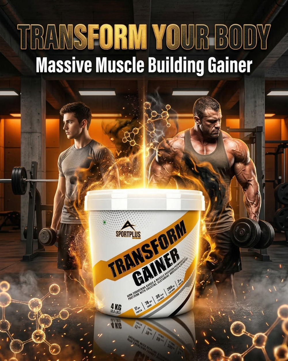 Transform Gainer – The Ultimate Mass Gainer for Size, Strength & Energ ...